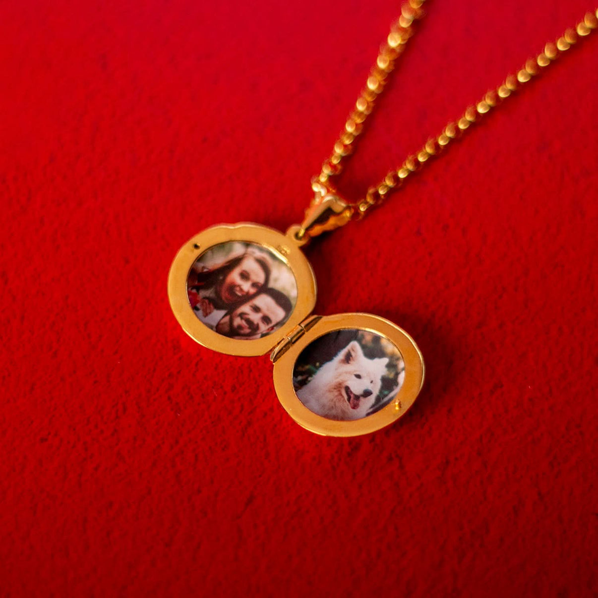 Men's Round Locket Necklace | Free Photos | Lily Blanche – Lily Blanche