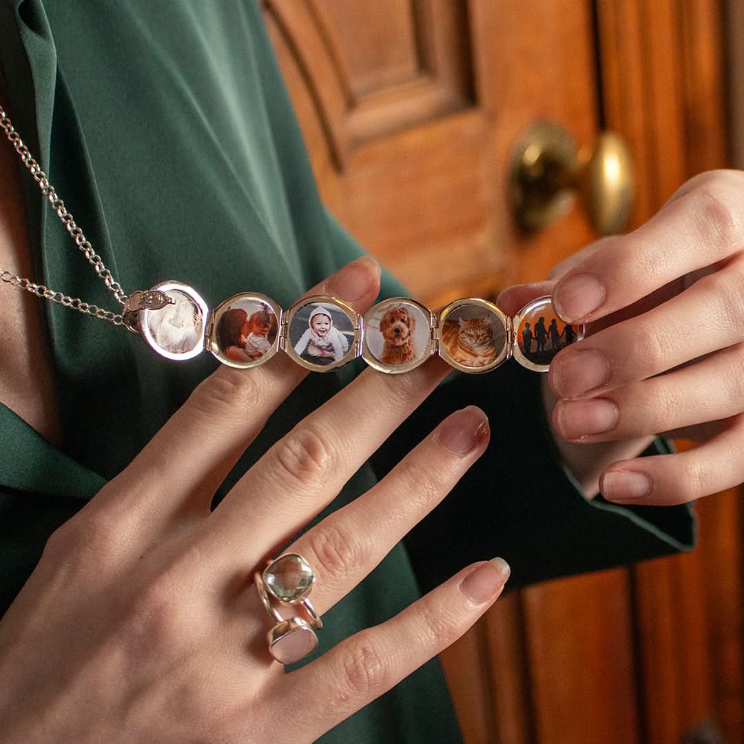 Memory Keeper Locket® Silver | Lily Blanche | Keep Loved Ones Close