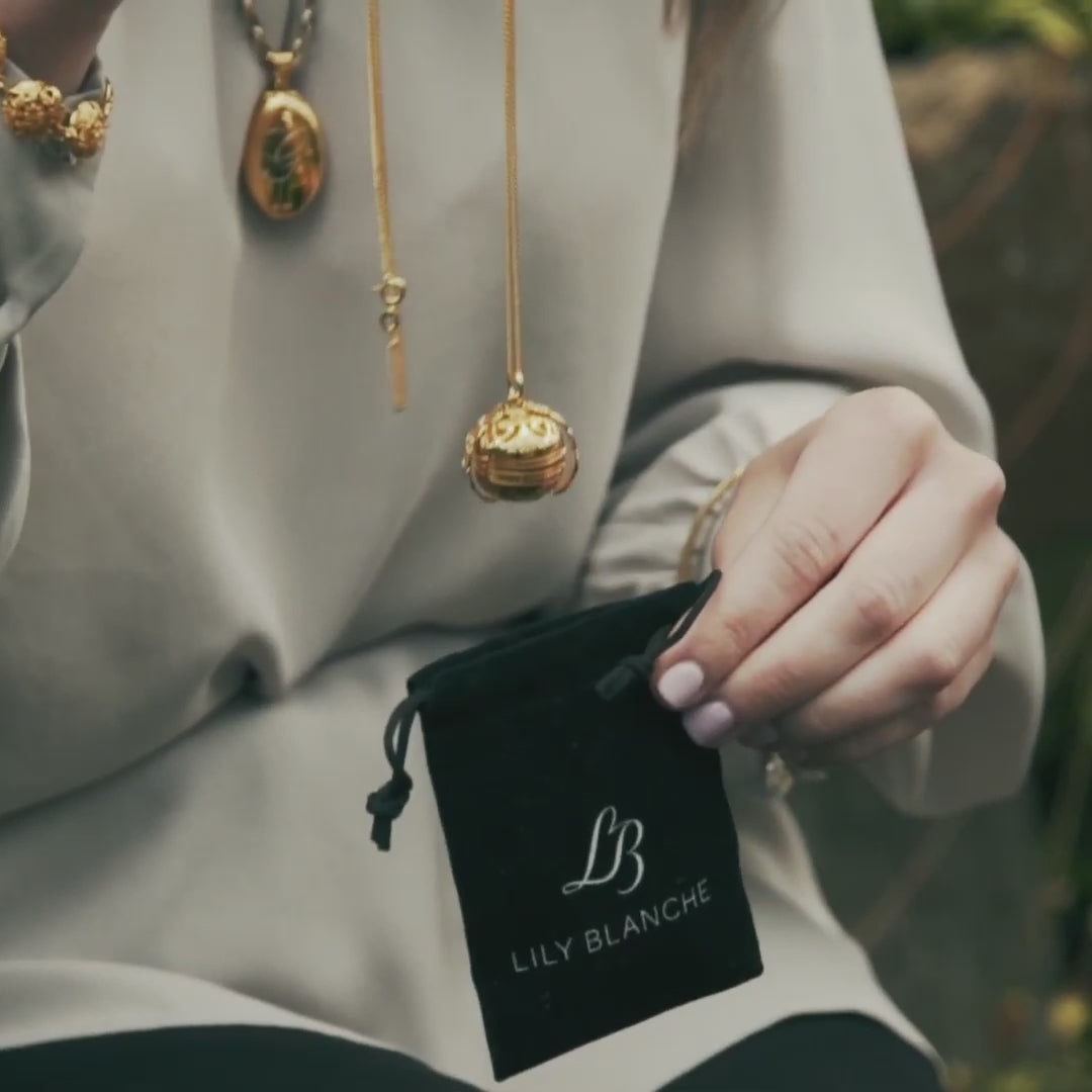 Memory Keeper Locket Necklace | 6 Photos + Engraving | Premium Quality ...